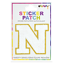N Initial Varsity Sticker Patch | Iscream